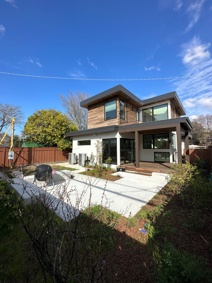 Backyard Exterior - Modern - House Exterior - San Francisco - by Zume ...