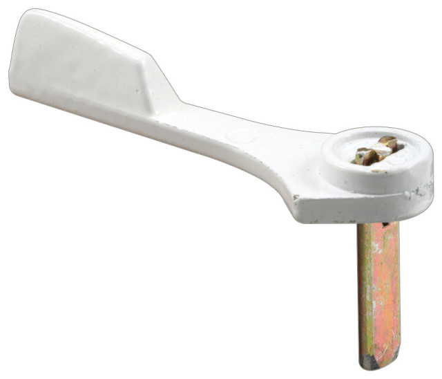 Sliding Door Latch Lever, White - Traditional - Door Hardware - by ...
