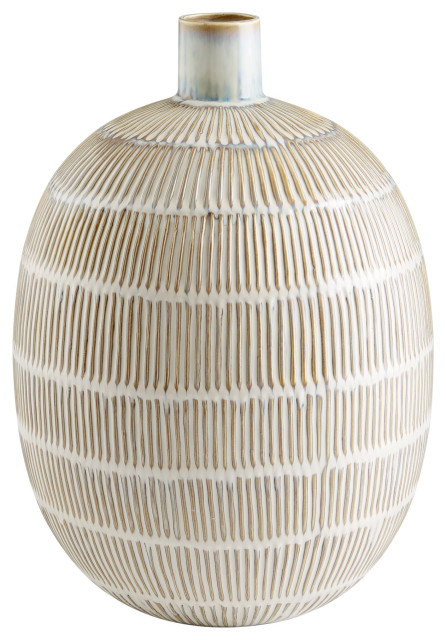 Saxon Vase, Oyster Blue, Large - Farmhouse - Vases - by Hudson Home ...