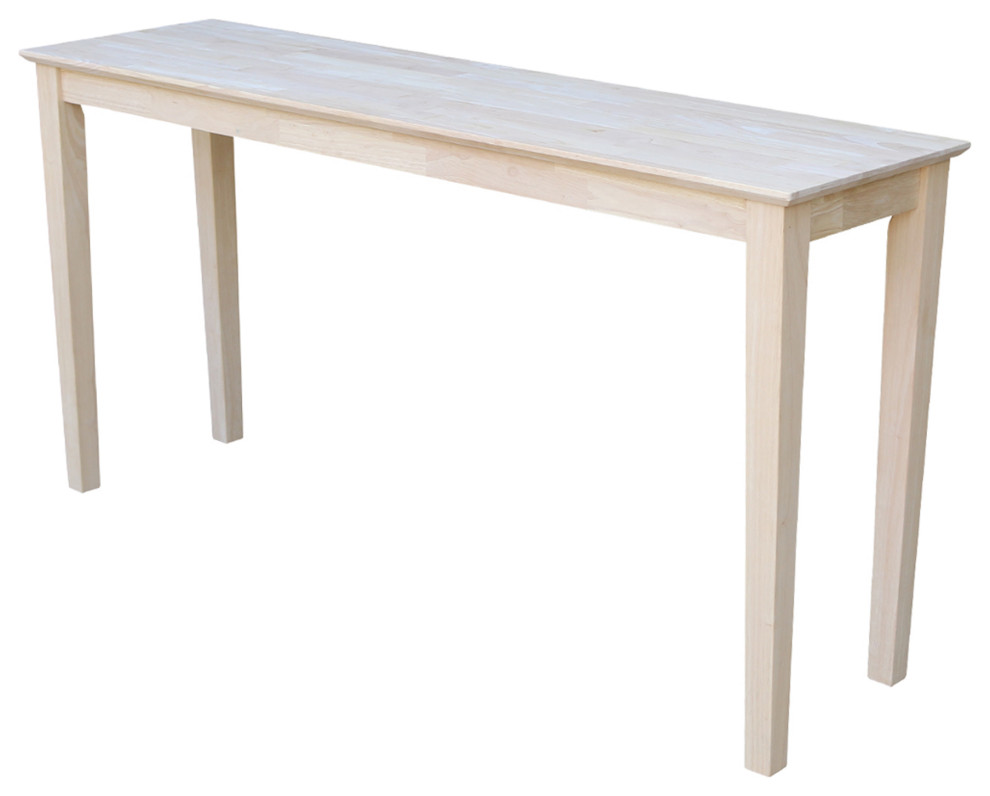 Shaker Console Table - Extended Length - Transitional - Console Tables ...