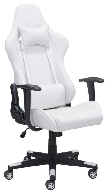 Nova Gaming Chair White - Gaming Chairs - by StudioLX | Houzz