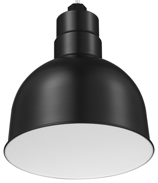 R Series 10" RLM Deep Bowl Shade - Farmhouse - Lighting Globes And ...