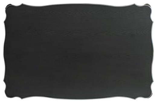 ACME Delphine Rectangle Coffee Table, Charcoal Finish - Victorian ...