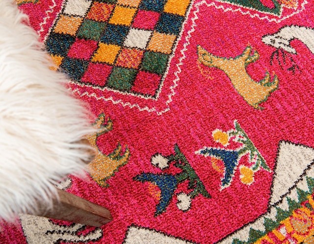 Contemporary Sierra Area Rug, 6' Round - Southwestern - Area Rugs - by ...