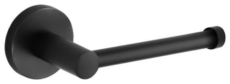 Matte Black Toilet Paper Holder - Contemporary - Toilet Paper Holders ...