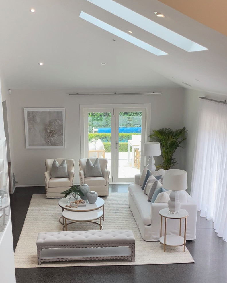 Traditional Home with Modern Features - Traditional - Living Room ...