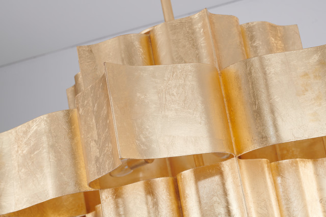 Metal 3-Tier Light Fixture - Contemporary - Pendant Lighting - by ...