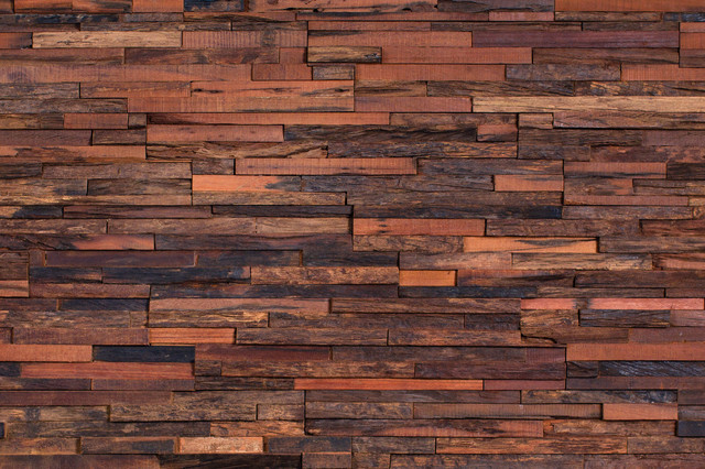 Indoor Rustic Wood Wall