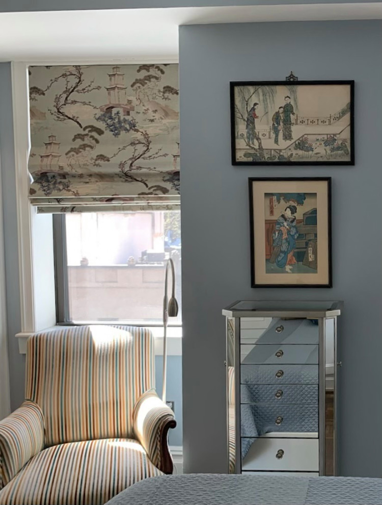 Custom Roman Shades with Transitional Sophistication - Traditional ...