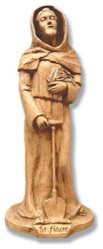 St. Fiacre - Contemporary - Garden Statues And Yard Art - by Orlandi ...