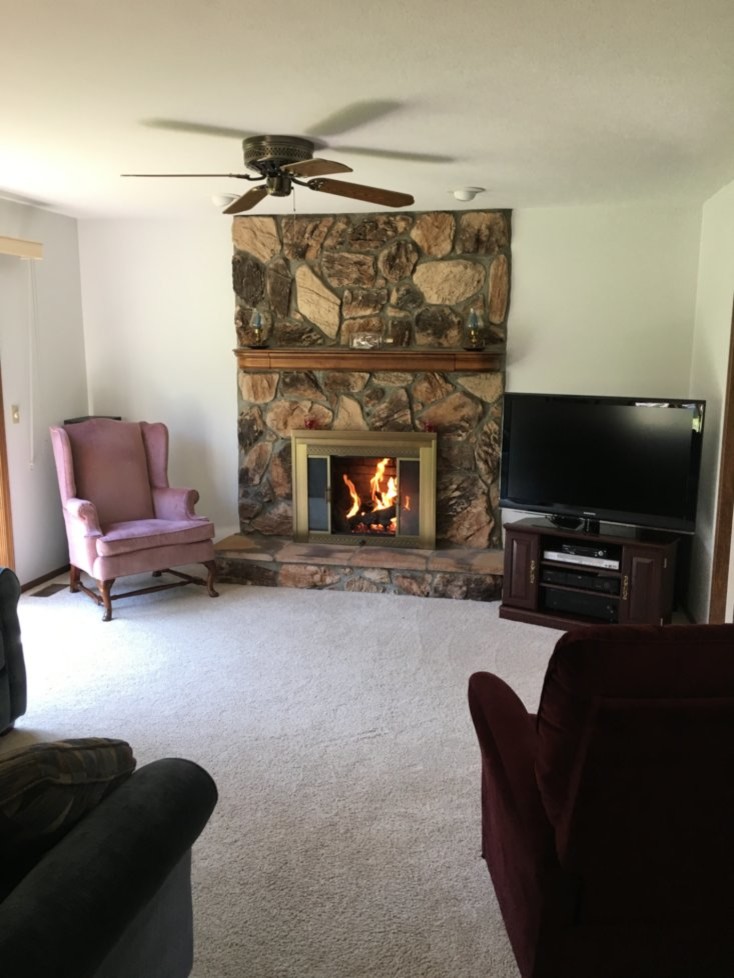 Ideas for lava rock fireplace makeover