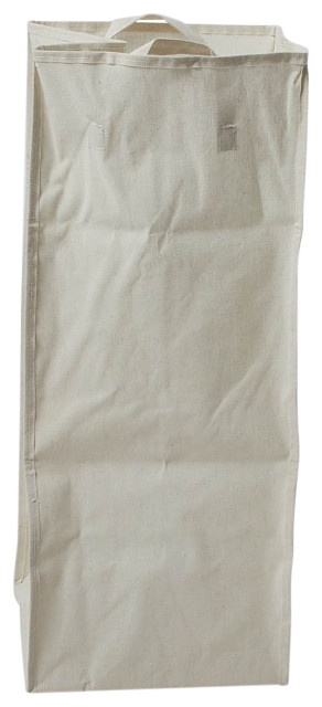 Steel Laundry Hamper With Lid - Transitional - Hampers - by Household ...