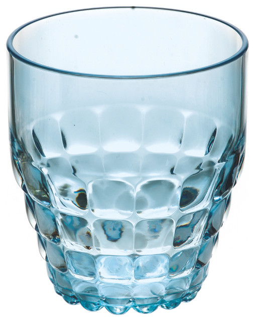 Guzzini Tiffany Sea Blue 11.8 Ounce Low Tumbler - Contemporary ...