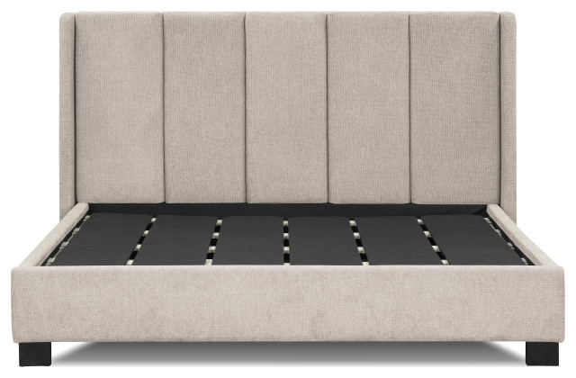 Sealy Posturepedic Bristol King Upholstered Bed - Modern - Bed Frames ...