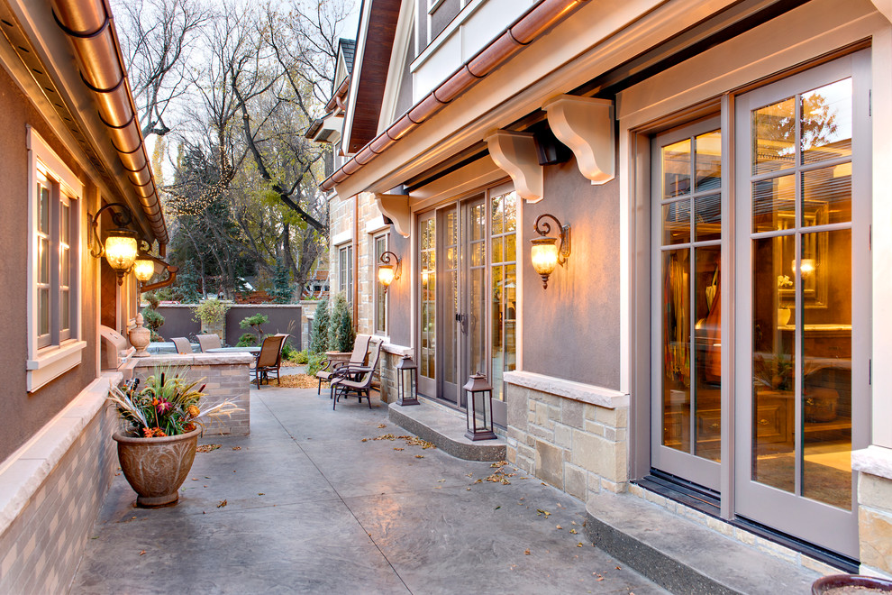 Traditional Arts and Crafts Riverdale Home - Traditional - Exterior ...