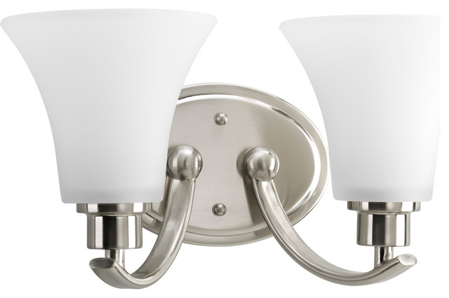 Progress Lighting Joy 2-Light Bath and Vanity Fixture - Transitional ...