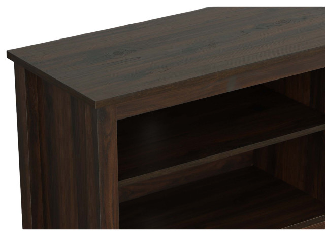 Taft 58" TV Entertainment Console, Mahagony/Reddish Brown ...