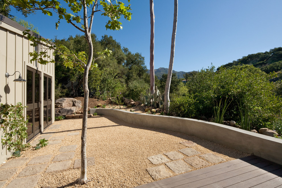 Mission Canyon Make Over - Contemporary - Landscape - Santa Barbara ...