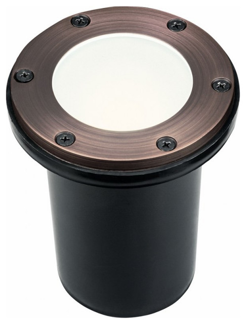 1 light In-Ground Path Light - Utilitarian inspirations - 4.75 inches ...