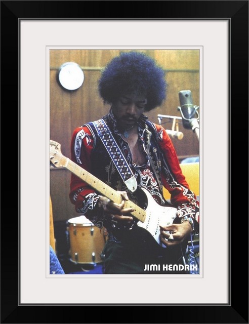 Prints Wall Hangings Jimi hendrix Framed poster etna.com.pe