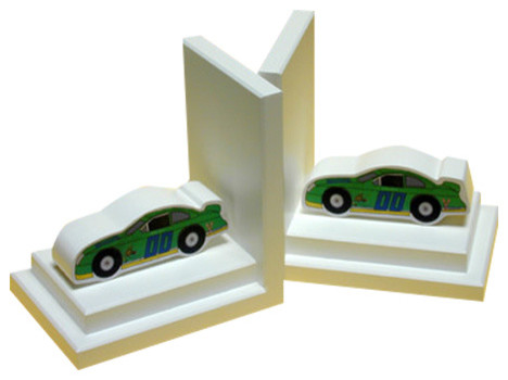 Stock Car Bookends - Eclectic - Bookends - by OneWorld | Houzz