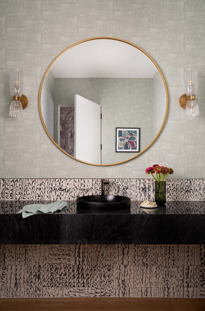 Blue Lake - Contemporary - Powder Room - Austin - by Etch Design Group ...