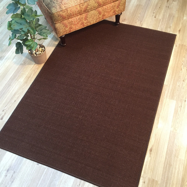 Hamam Non-Skid Rubber-Back Area Rug, 0.25"x39", 3'3"x5' - Contemporary ...