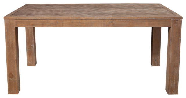 Aiden Fixed Top Dining Table - Farmhouse - Dining Tables - by Alpine ...