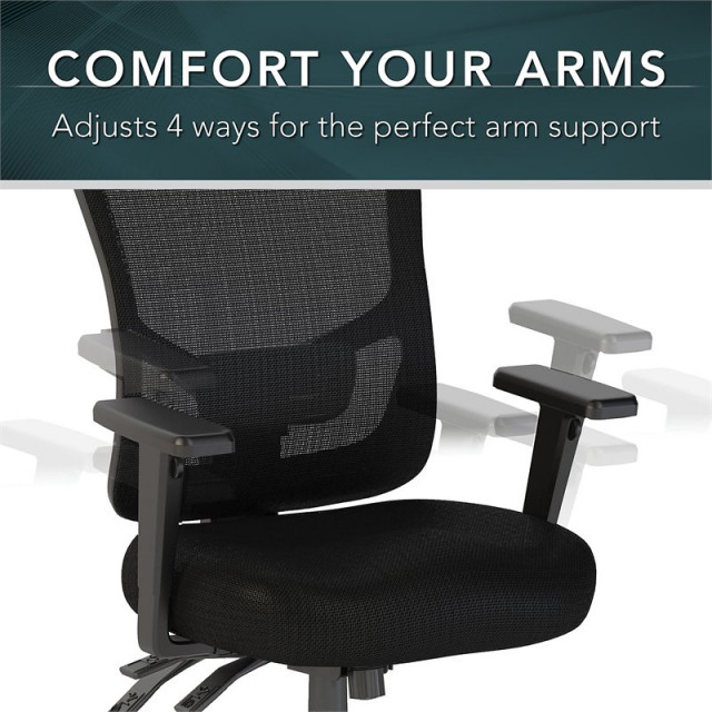 BBF Series A High Back Contemporary Fabric Executive Office Chair in ...