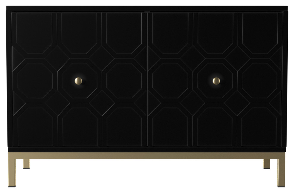 Jessica Two-Door Accent Cabinet - Contemporary - Accent Chests And ...