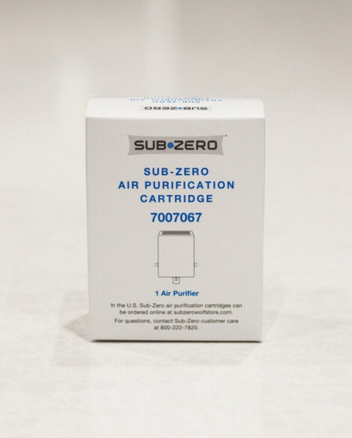 3 Pack Sub-Zero 7007067 7042798 Refrigerator Air Purification Cartridge ...