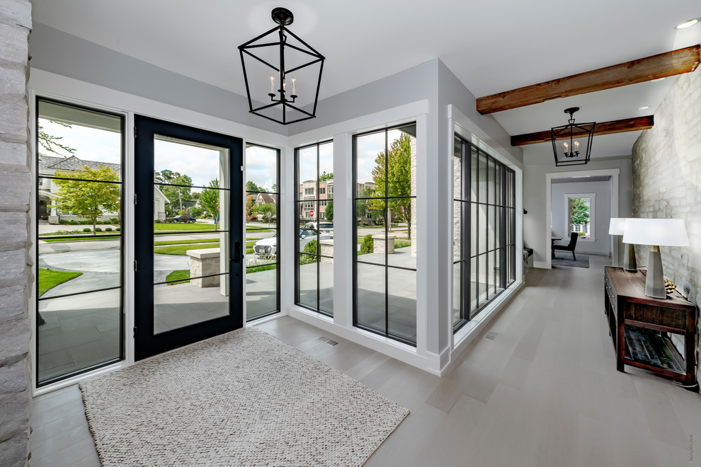 Storefront Gallery and Vestibule - Transitional - Entry - Chicago - by ...