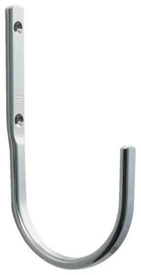 Large Utility Hook, 303 Stainless Steel, 1 25/32" Depth - Contemporary ...