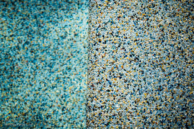 Pebble Bottom Pool - StoneScape Mini Pebble Tahoe Blue - Contemporary ...