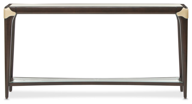Paris Chic Console Table - Espresso - Midcentury - Console Tables - by ...