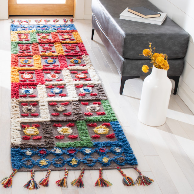 Safavieh Casablanca Collection CSB576 Rug, 2'3"x8' - Contemporary ...