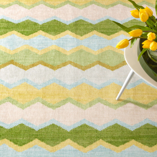 Safety Net Blue Machine Washable Rug, 3x5 - Contemporary - Area Rugs ...