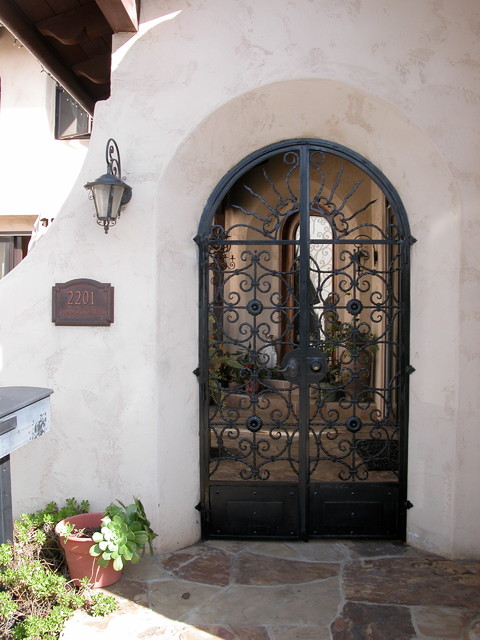 Spanish Style Entrance Front Door Gate