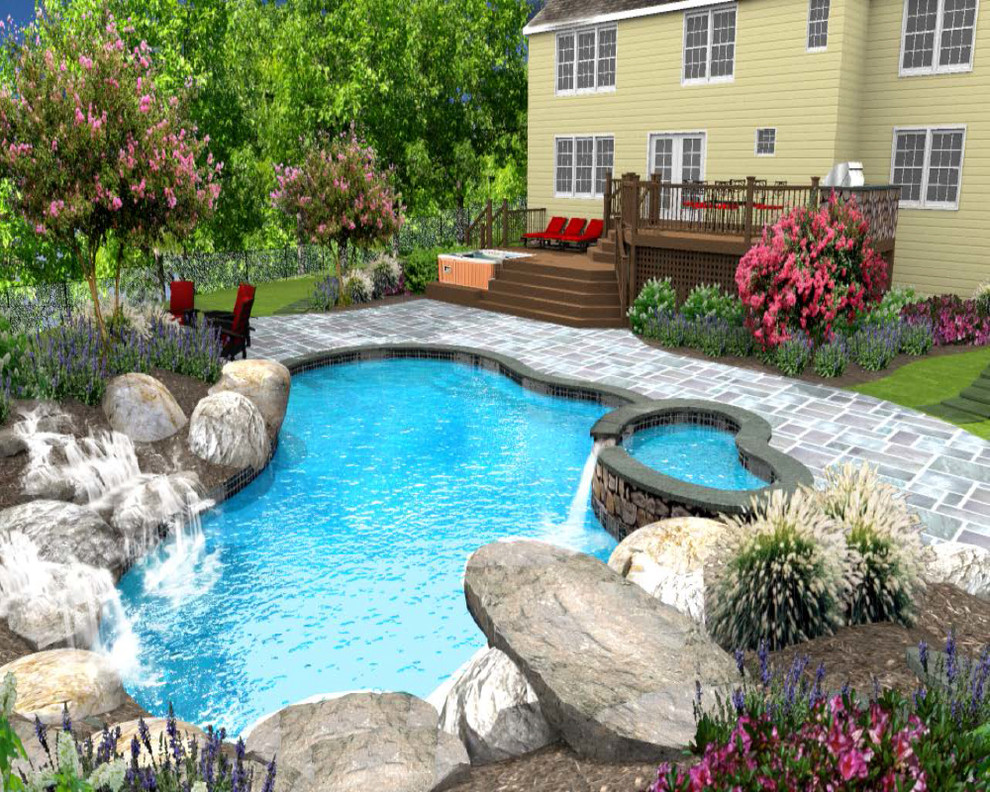 Custom Pool and Landscape Renderings - New York - by Caribbean Blue ...