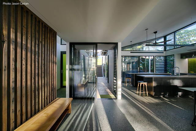 The H House - Beach Style - Entry - Other - by Troppo Architects Byron ...