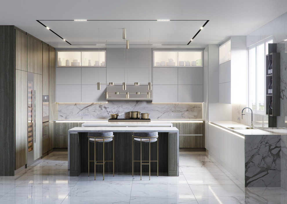 Modern Kitchen by VelArt - Modern - Kitchen - Miami - by Velart Custom ...