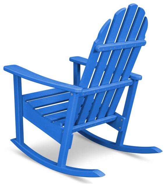 Cape Cod Adirondack Rocking Chair - Contemporary - Outdoor Rocking ...