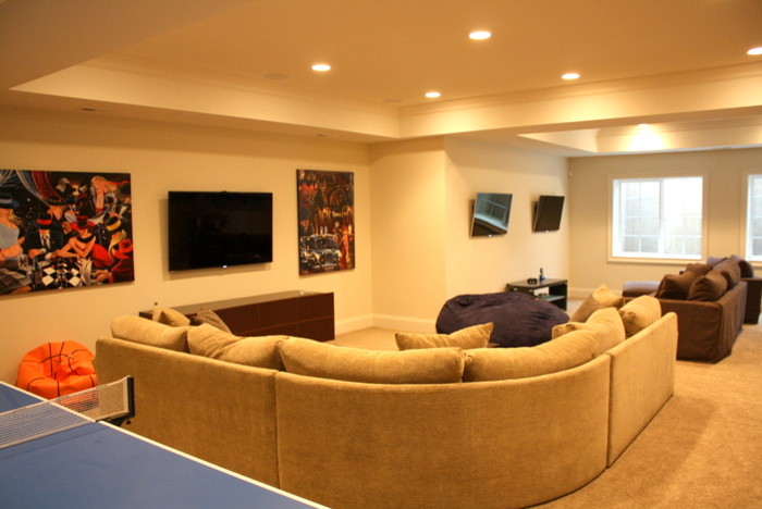Total Home Control System - Contemporary - Basement - Chicago - by ...