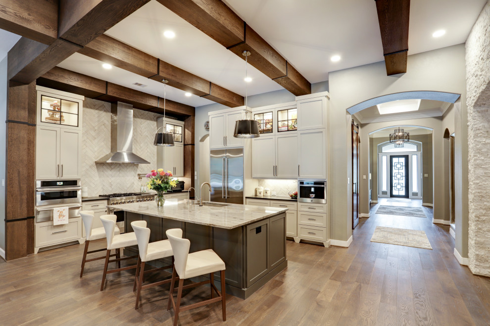 Fulshear Modern Farmhouse - Transitional - Kitchen - Houston - by CM ...