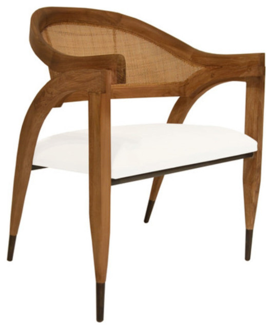 Maxwell Chair White Wash - Midcentury - Armchairs And Accent Chairs ...