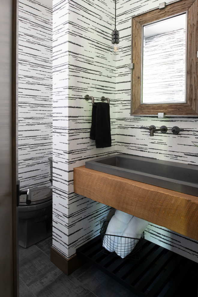 MODERN RANCH - Rustic - Powder Room - Minneapolis - by LORI HANDBERG ...