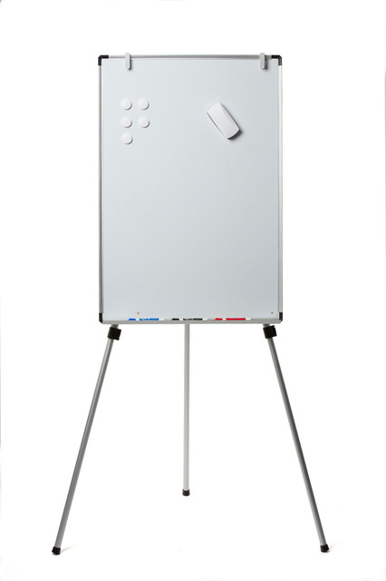 Magnetic Dry-Erase Board Presentation Easel - Midcentury - Bulletin ...