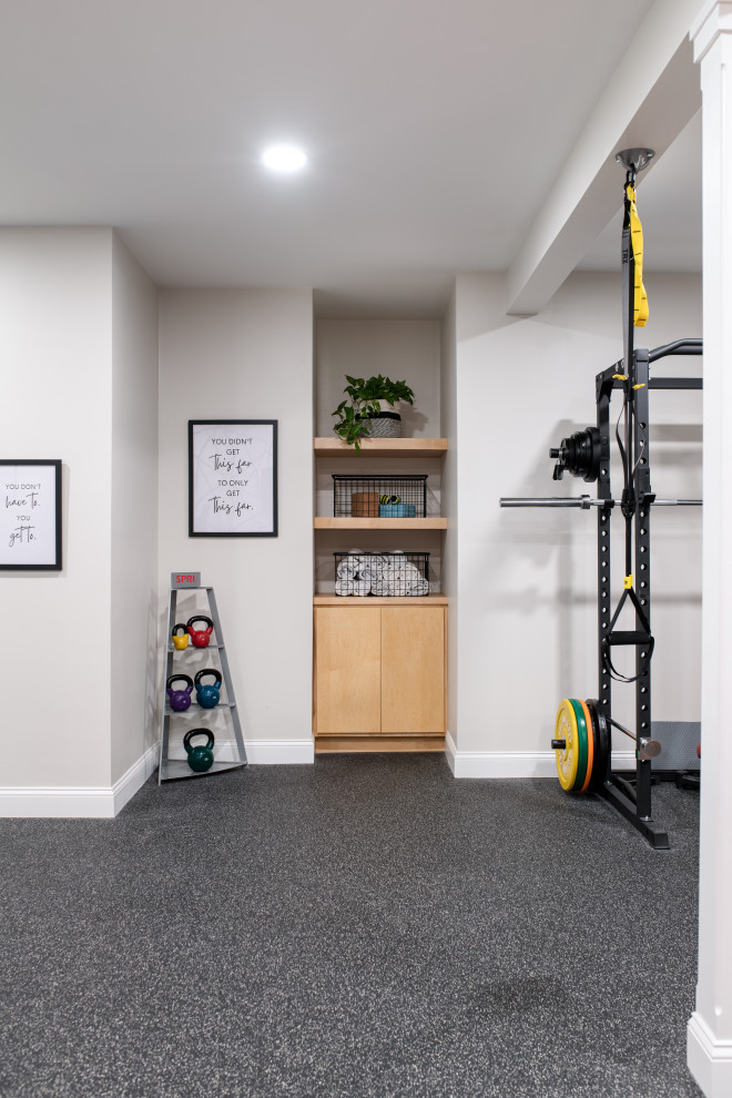 Park |The In Home Fitness Center| - Modern - Home Gym - Boston - by ...