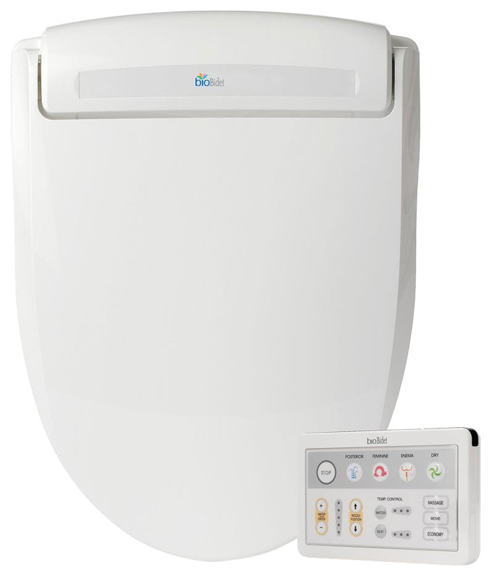 Bio Bidet Supreme BB-1000 Advanced Bidet Seat- Round White ...