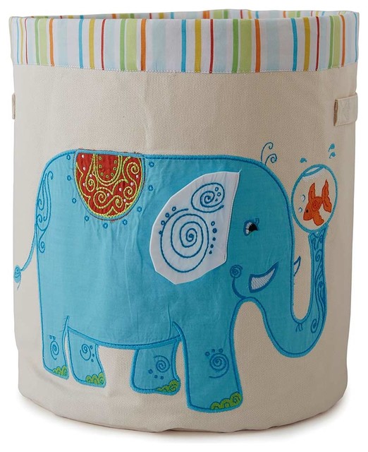 Large Elephant Bin, 15" tall - Modern - Storage Bins And Boxes - by The ...